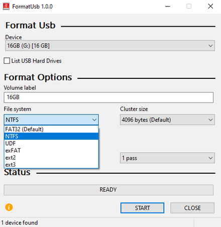 Download Formatusb tool The FormatUsb tool is a reliable way to format ...